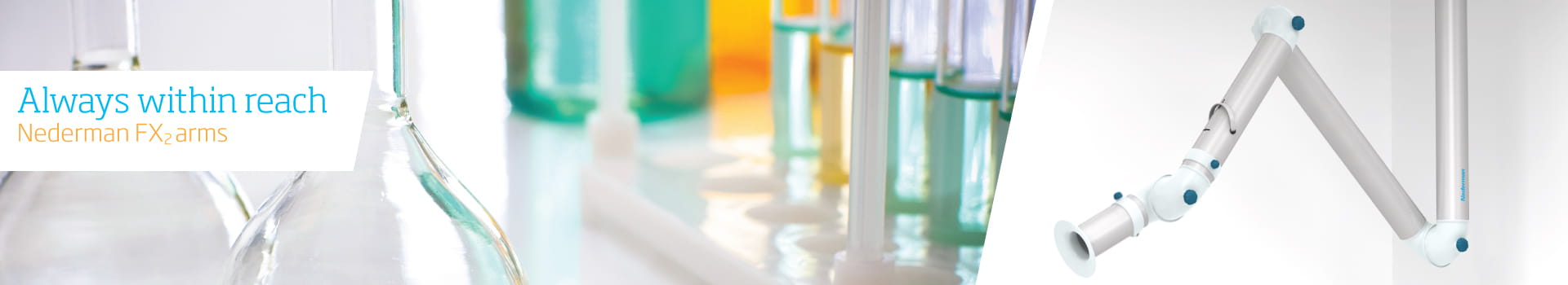 Fume Extraction | Benchtop FX2 Extraction Arms | Nederman