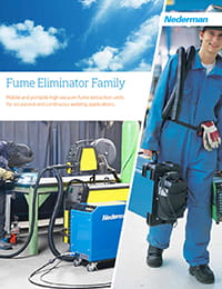 Portable Weld fume extraction | Fume Eliminator 840+/860 | Nederman
