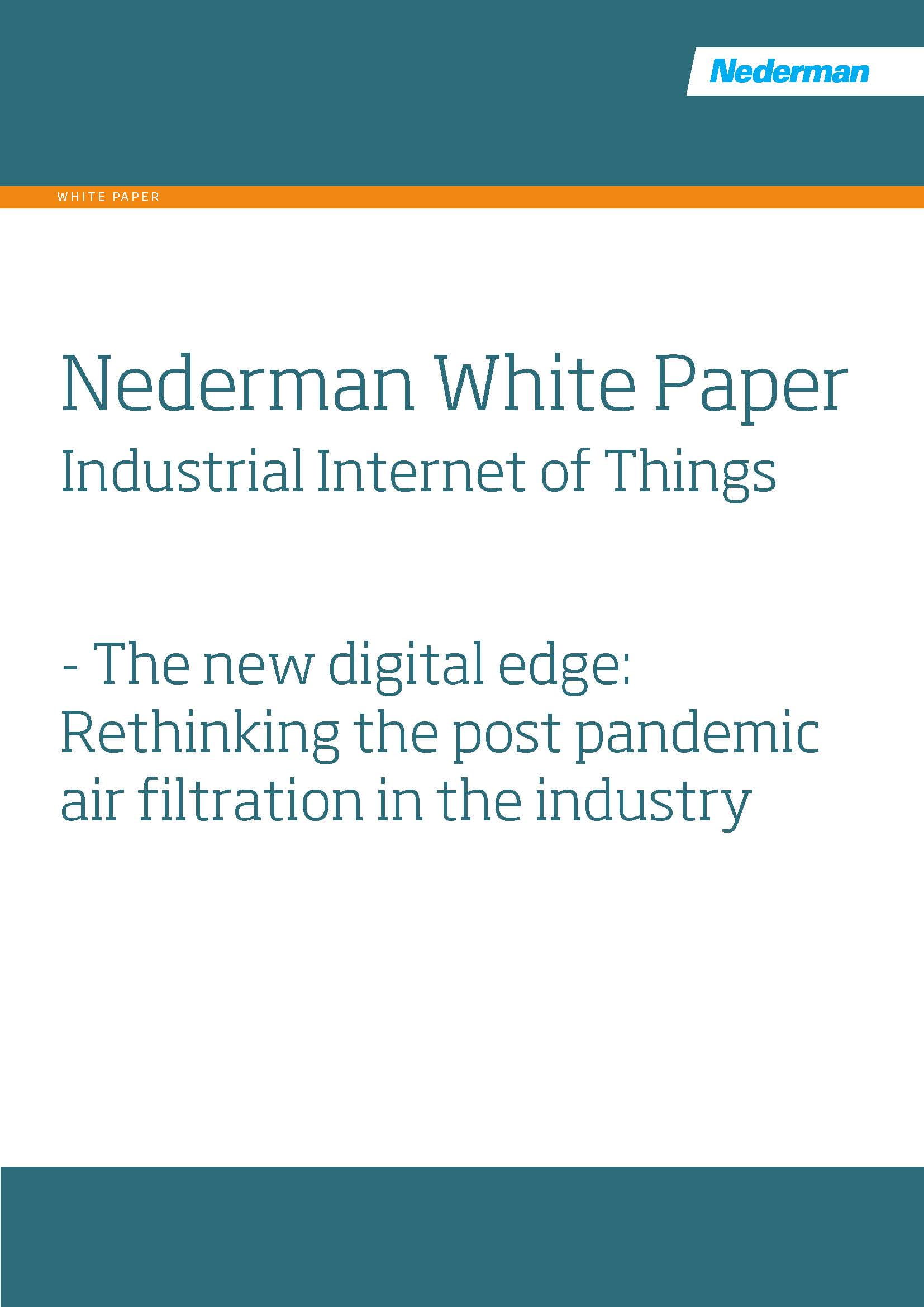 Industrial Internet of Things White Paper | Nederman